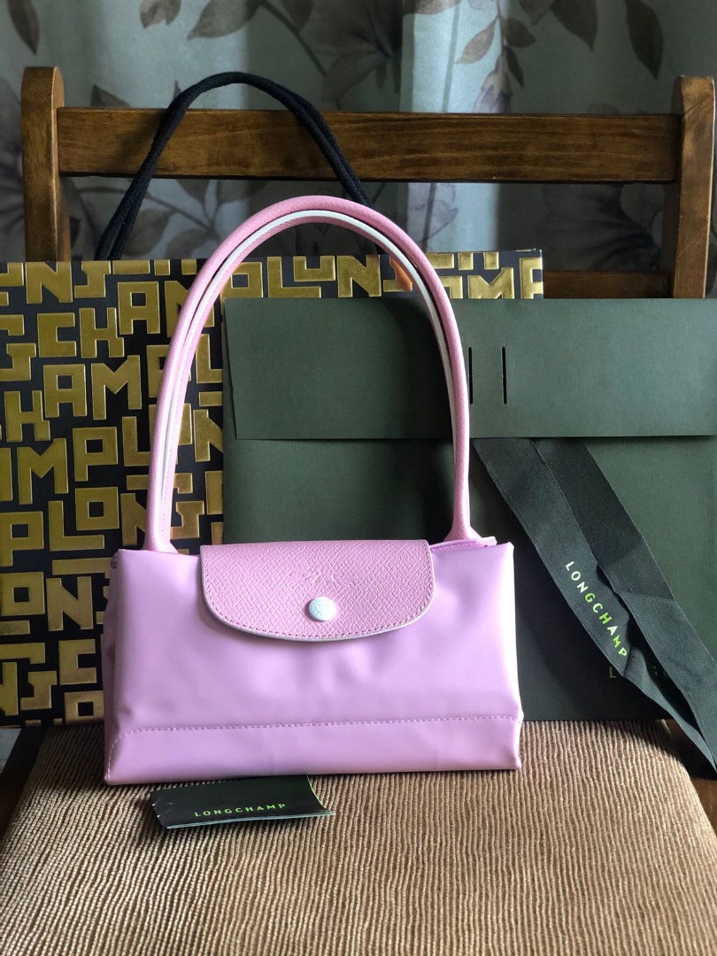 Longchamp Le Pliage tote, small long handle, Luxury, Bags & Wallets on ...
