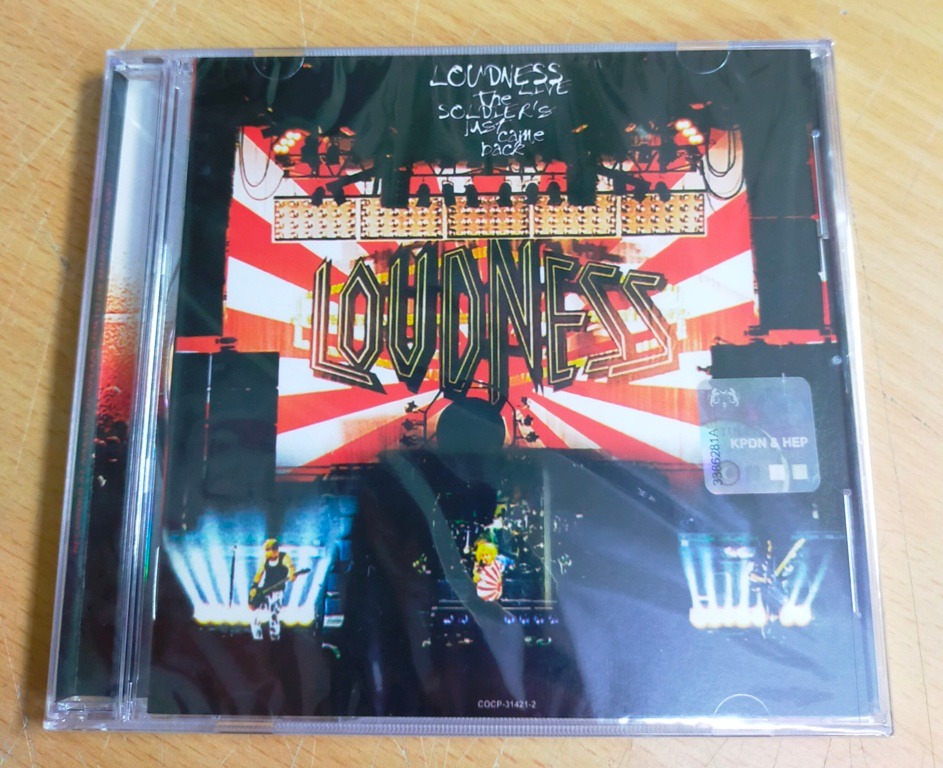 Loudness The Soldier's Just Came Back Live Best CD Japanese Heavy Metal ...