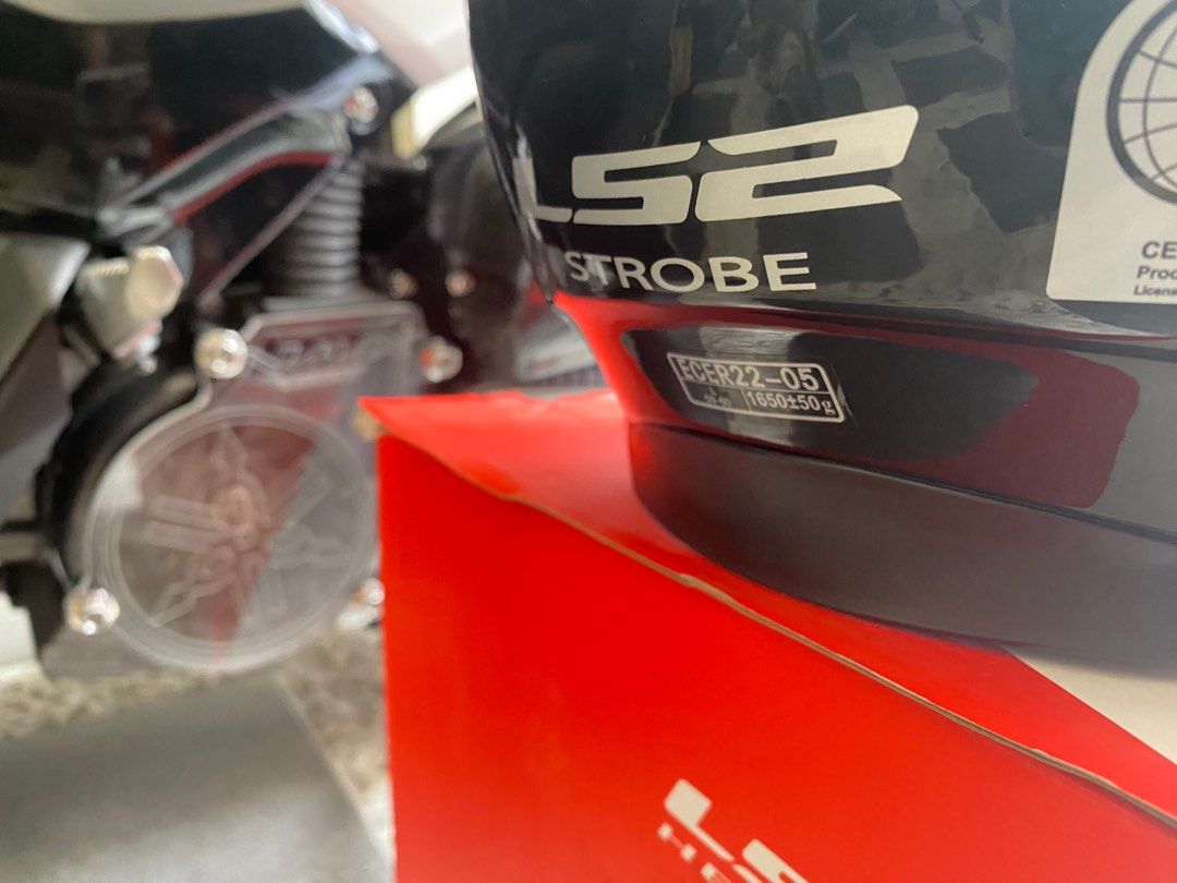 Ls2 Strobe Modular Helmet Brand new original, Motorbikes, Motorbike ...