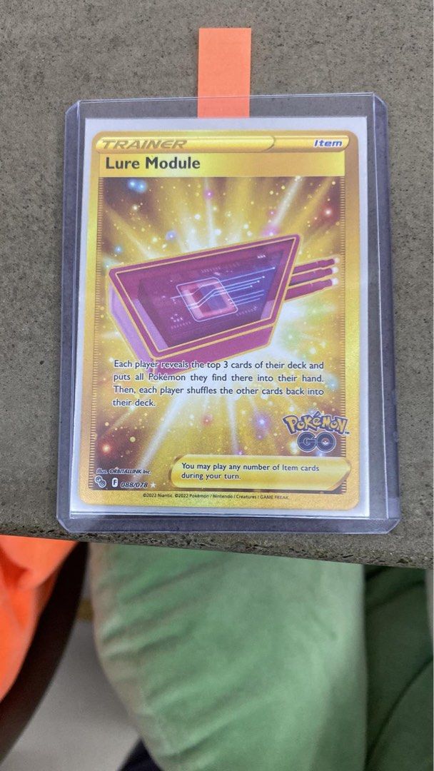 Lure Module Gold Card, Hobbies & Toys, Toys & Games on Carousell