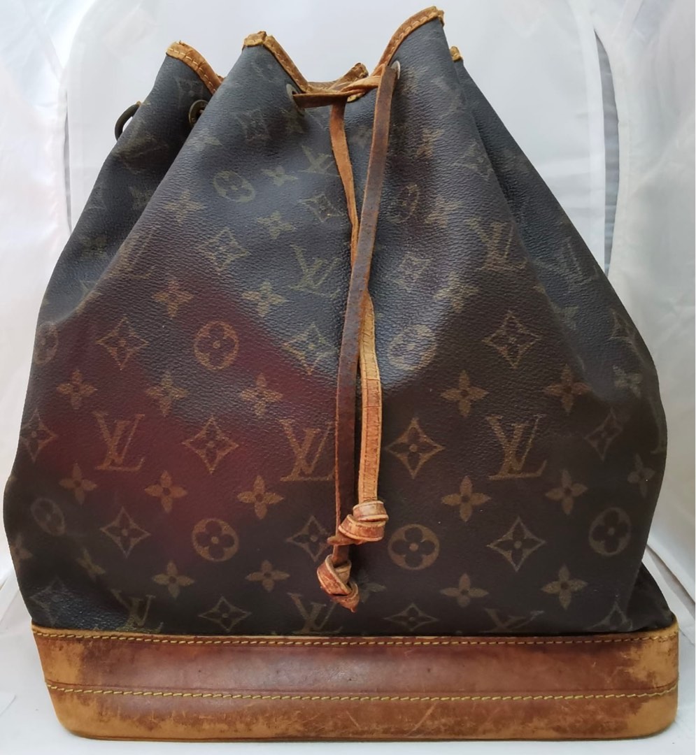 LV Noe Leather Bucket Bag, Luxury, Bags & Wallets on Carousell