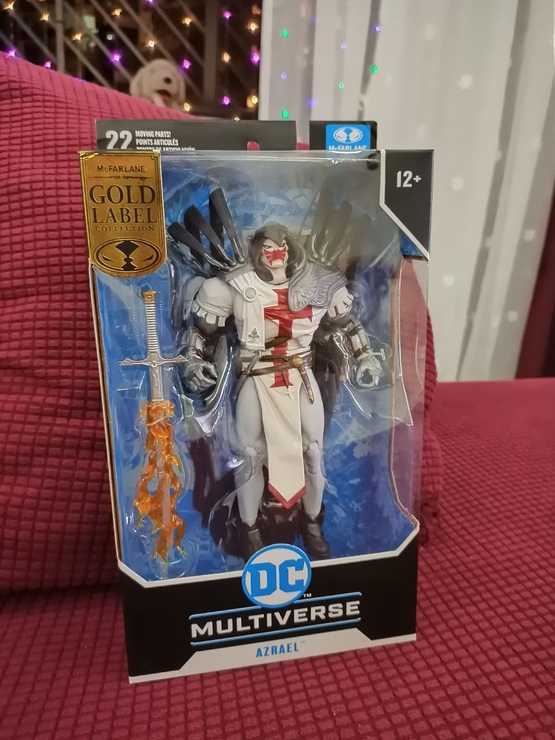 MacFarlane DC Multiverse - Batman - Azrael White Templar Gold Label ...