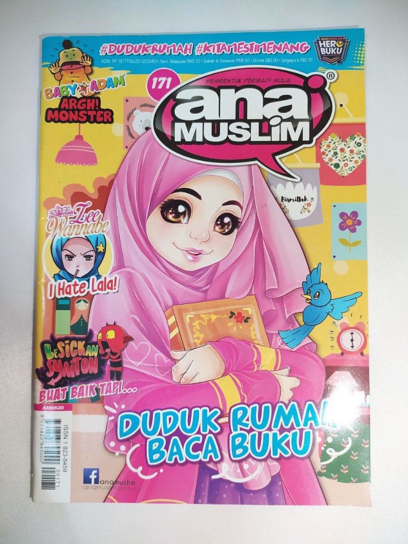Majalah ana muslim, Hobbies & Toys, Books & Magazines, Children's Books on Carousell