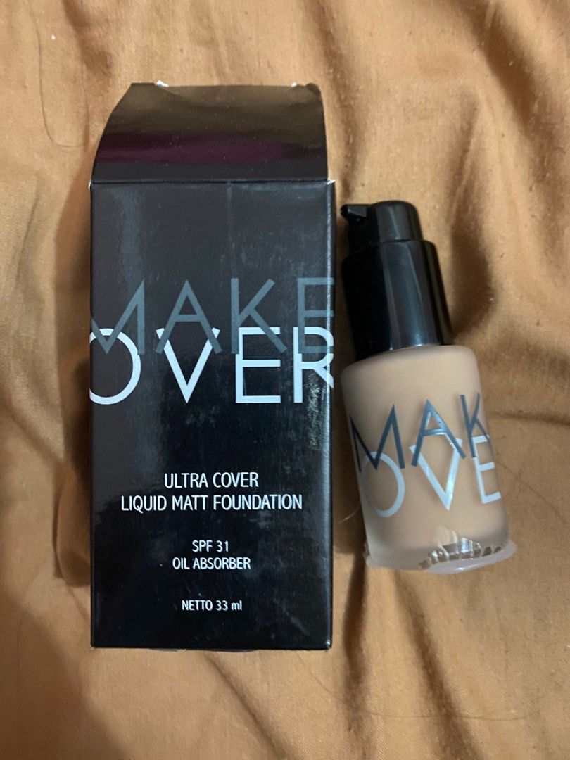 Makeover Ultra Cover Foundation, Kesehatan & Kecantikan, Rias Wajah di ...