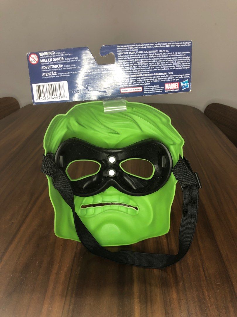 Marvel Avengers Hulk Mask original, Hobbies & Toys, Memorabilia ...
