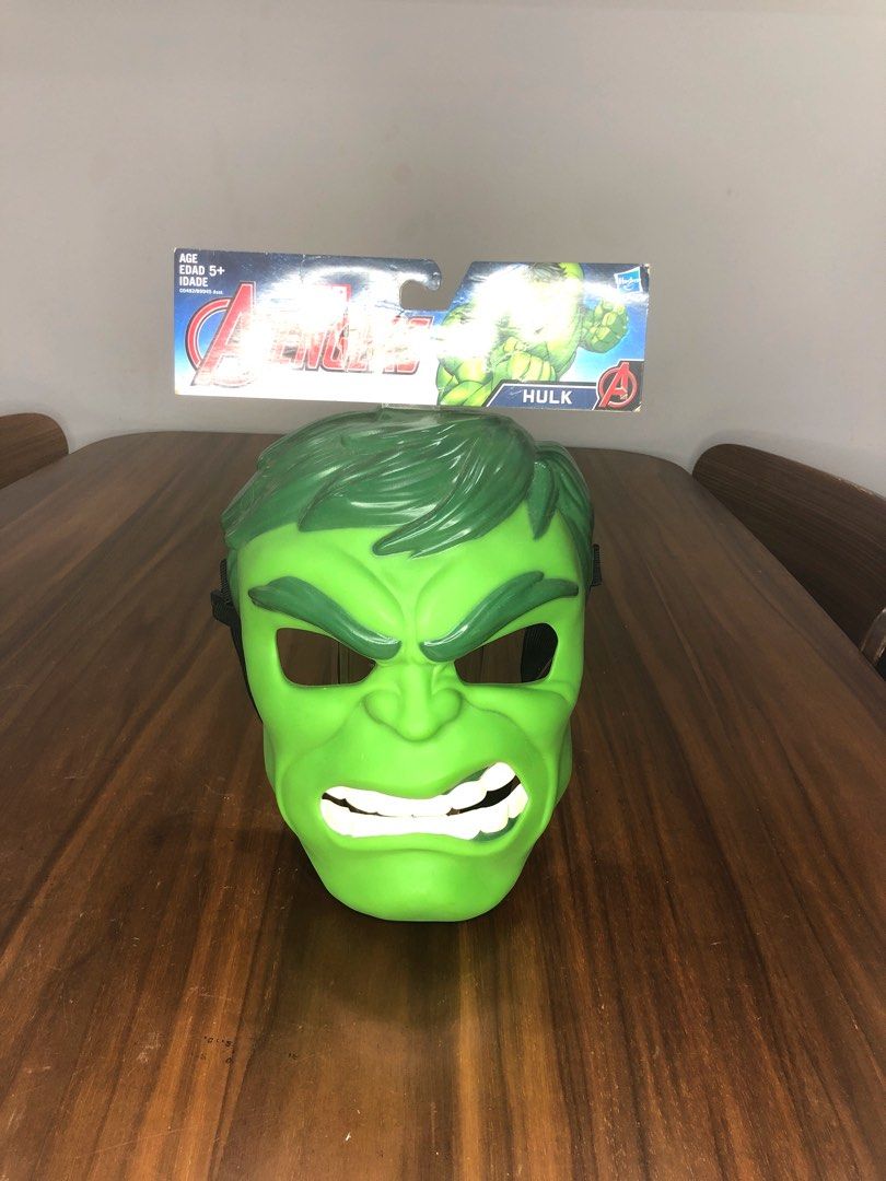 Marvel Avengers Hulk Mask original, Hobbies & Toys, Memorabilia ...