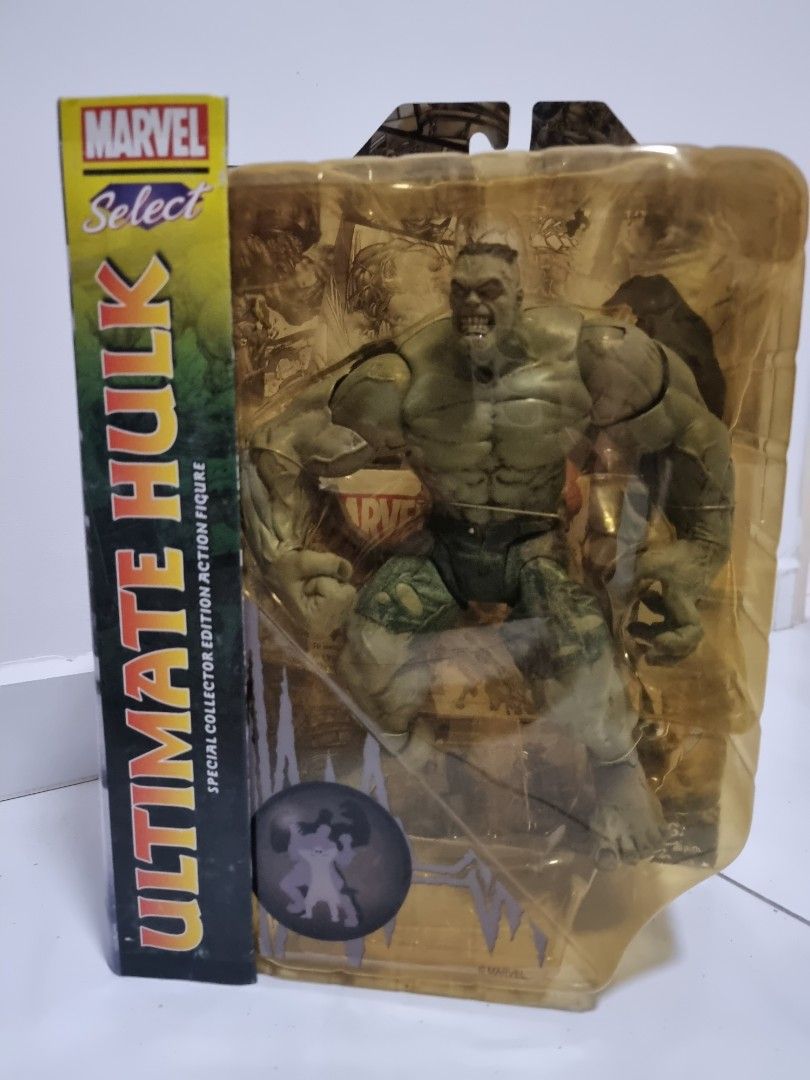 Marvel Select Ultimate Hulk Grey, Hobbies & Toys, Toys & Games on Carousell
