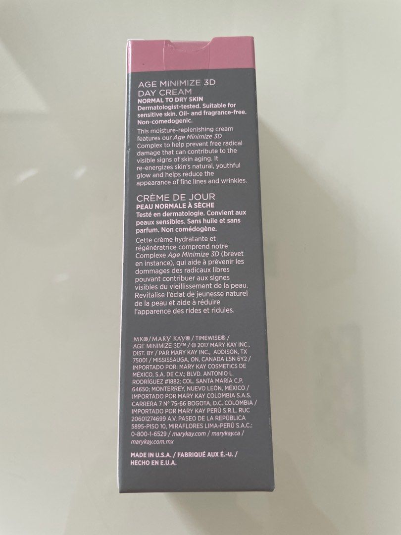 Mary Kay Timewise Age Minimize 3D Day Cream, Beauty & Personal Care ...