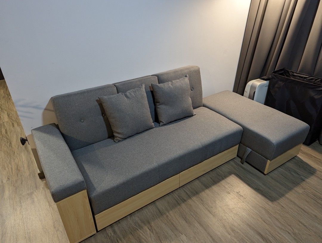 Massimo Multifunction Sofa Bed with Storage (free delivery), Furniture ...