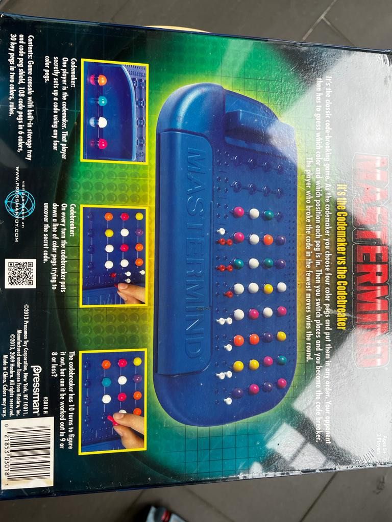 Mastermind Board Game, Hobbies & Toys, Toys & Games on Carousell