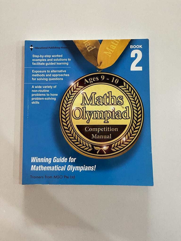 math olympiad book 2 competition manual, Hobbies & Toys, Books & Magazines, Textbooks on Carousell