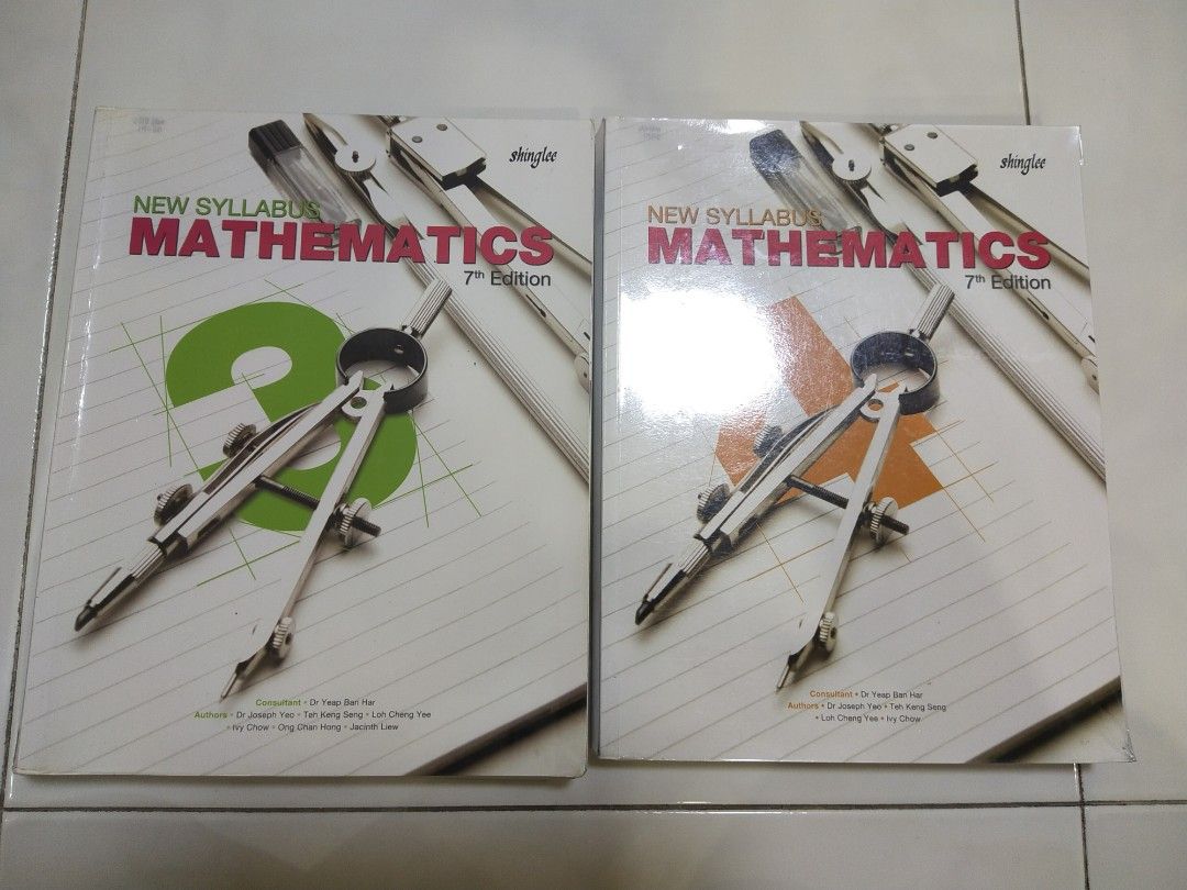 Math textbooks, Hobbies & Toys, Books & Magazines, Textbooks on Carousell