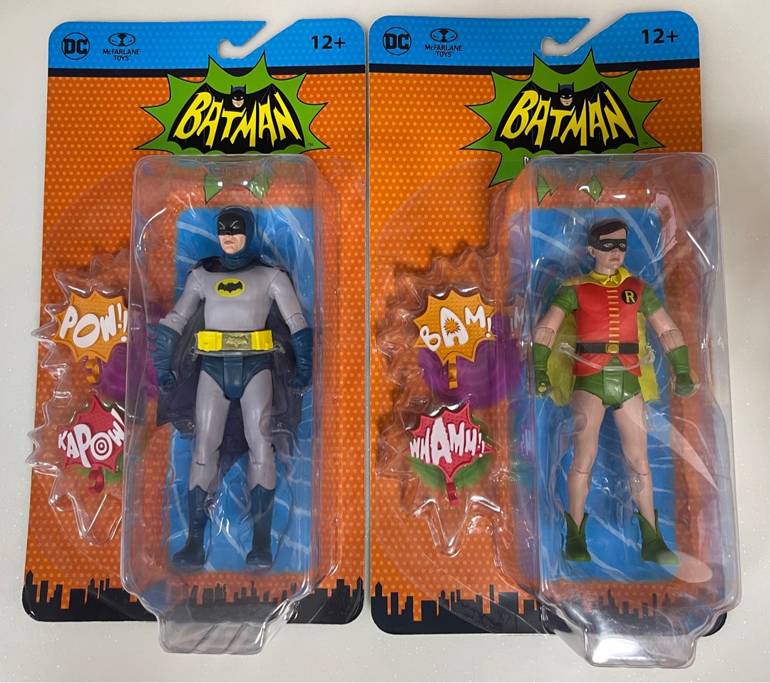 Mcfarlane Batman 66 retro - Batman & Robin, Hobbies & Toys, Toys ...
