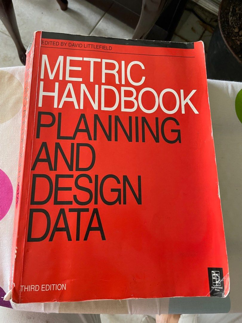 Metric Handbook, 3rd edition, Hobbies & Toys, Books & Magazines ...
