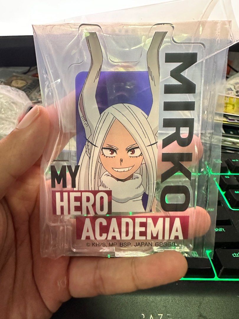 MHA hawks mirko top 5 hero my hero academia acrylic stands, Hobbies ...