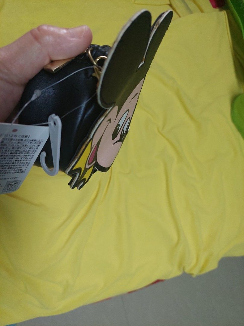 Mickey Mouse coin purse with detachable chain sling, Hobbies & Toys ...