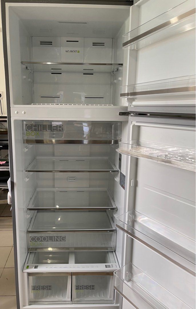 MIDEA 413L 2 DOOR FRIDGE MDRT580MTB46-SG, TV & Home Appliances, Kitchen ...