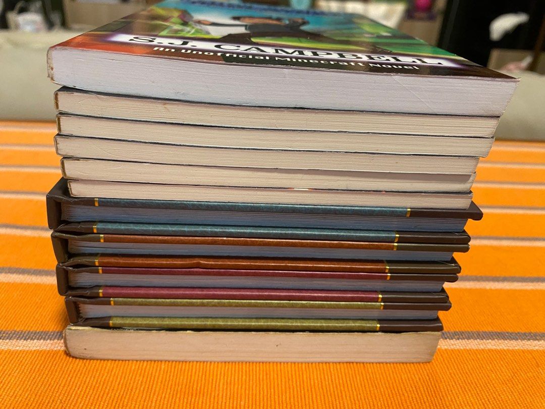 Minecraft Books set of 10, Hobbies & Toys, Books & Magazines, Children ...