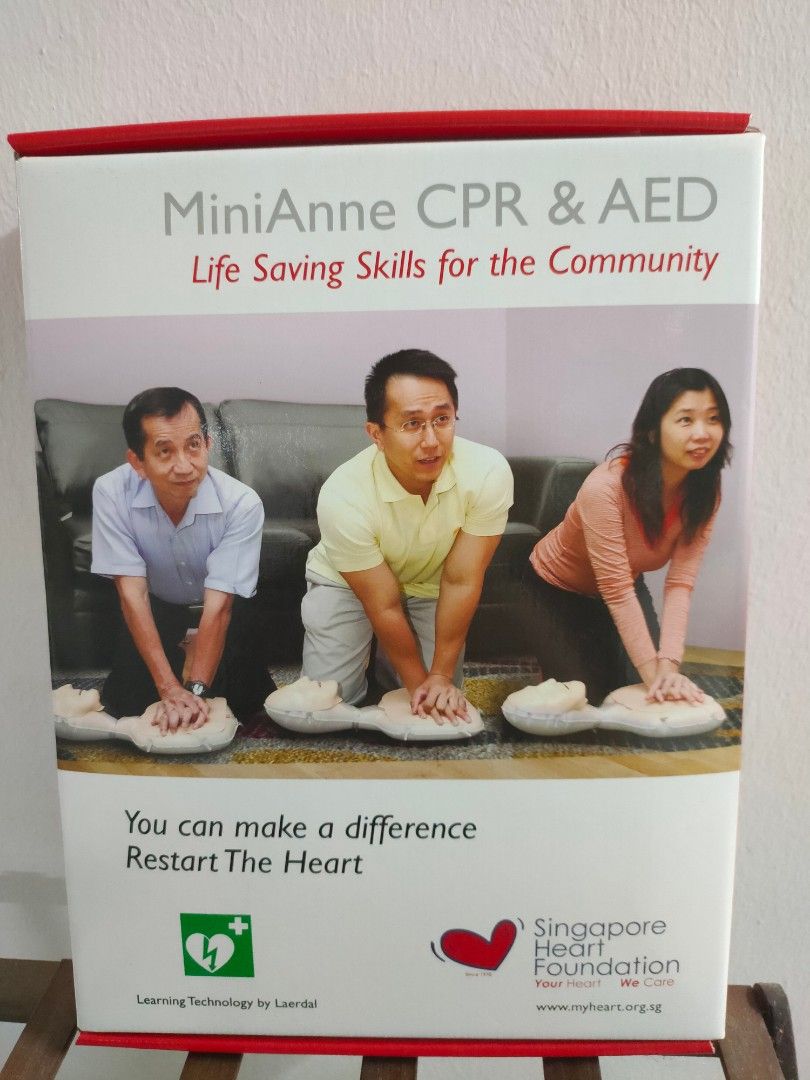 Mini Anne CPR & AED KIT/LIFE SAVING AED KIT/CPR KIT ON SALE, Health ...