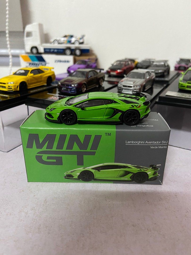 Mini Gt Aventador SVJ, Hobbies & Toys, Toys & Games on Carousell