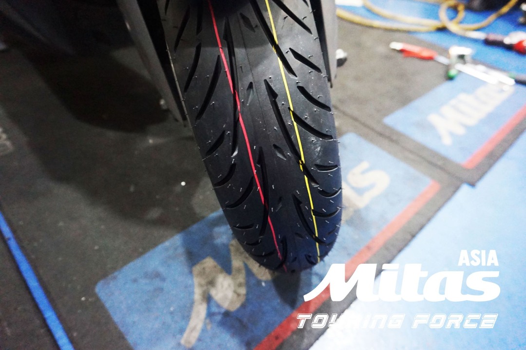 Mitas Touring Force SC for Yamaha Xmax 300, Forza 300, 350, Motorcycles, Motorcycle Accessories ...