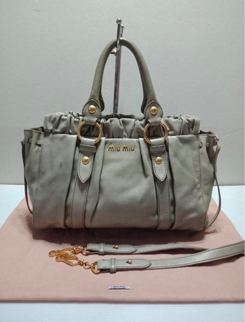 MIU MIU 2-way bag, Luxury, Bags & Wallets on Carousell