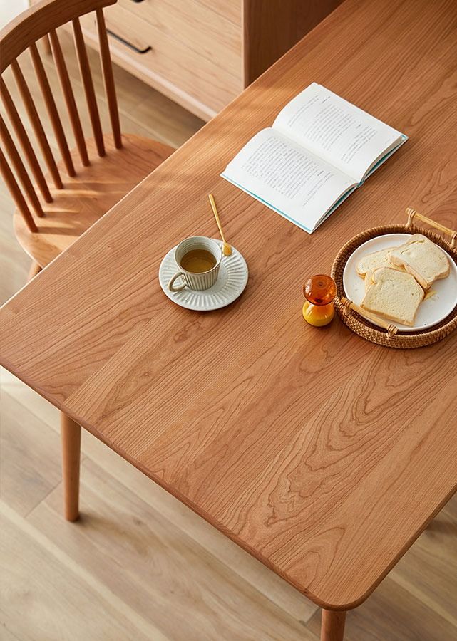 Modern Long Solid Wood Table, Furniture & Home Living, Furniture ...
