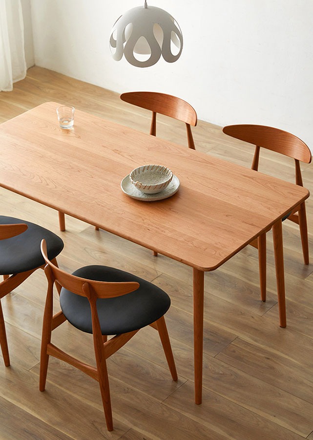 Modern Long Solid Wood Table, Furniture & Home Living, Furniture ...