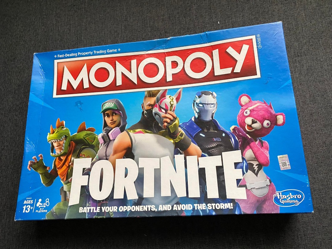 Monopoly Fortnite Board Game, Hobbies & Toys, Toys & Games on Carousell