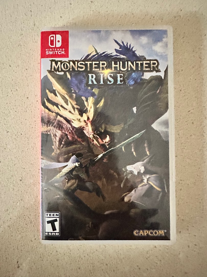Monster Hunter Rise switch, Video Gaming, Video Games, Nintendo on ...