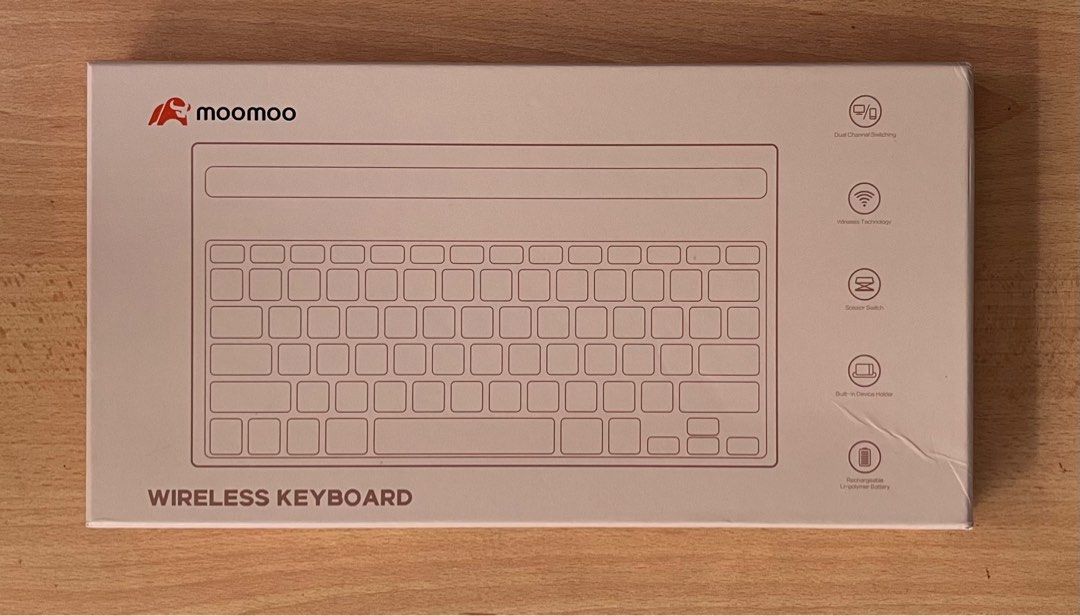 Moomoo wireless keyboard, Computers & Tech, Parts & Accessories ...