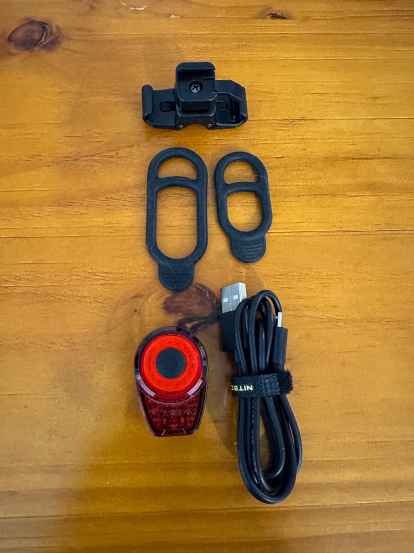 Moon ring rear light, Sports Equipment, Bicycles & Parts, Parts ...