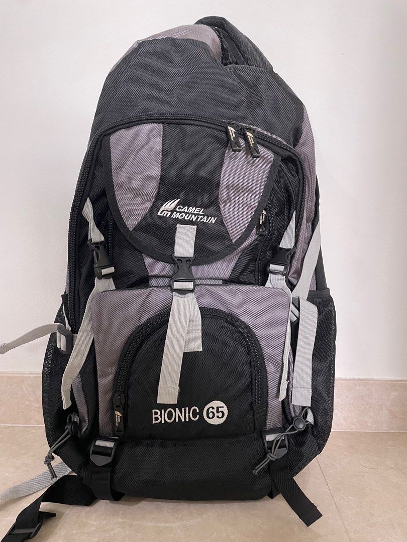 Mountain Camel 65L Bionic 65 Hiking Backpack, Men's Fashion, Bags ...