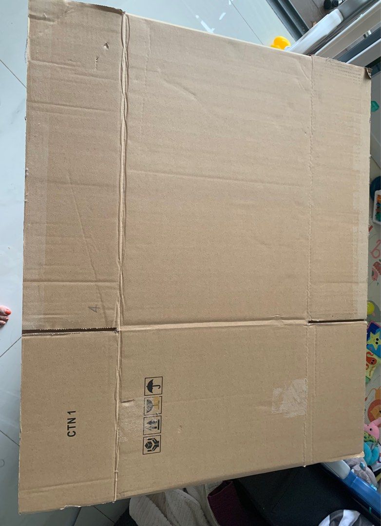 Moving box / Carton box / Cardboard box, Furniture & Home Living, Home ...