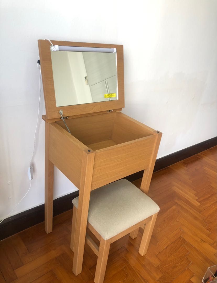 Muji Dressing Table, Furniture & Home Living, Furniture, Tables & Sets ...