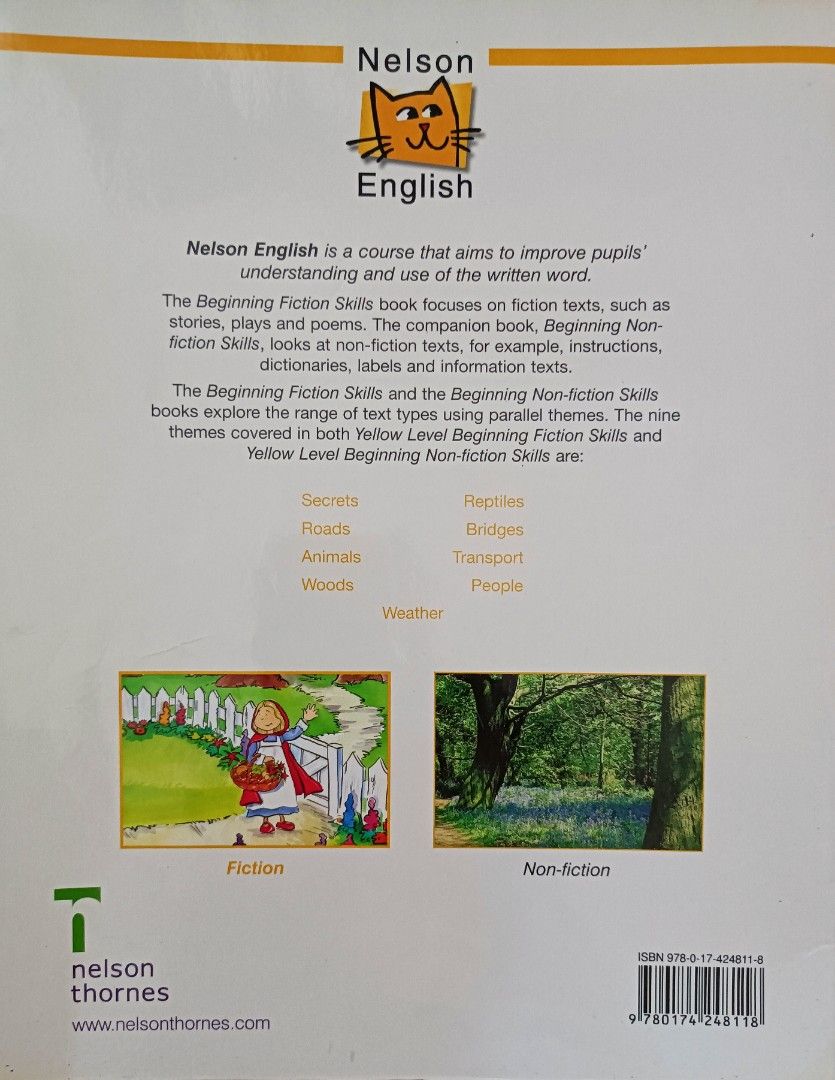 Nelson English Textbook for Grade 1, Hobbies & Toys, Books & Magazines ...