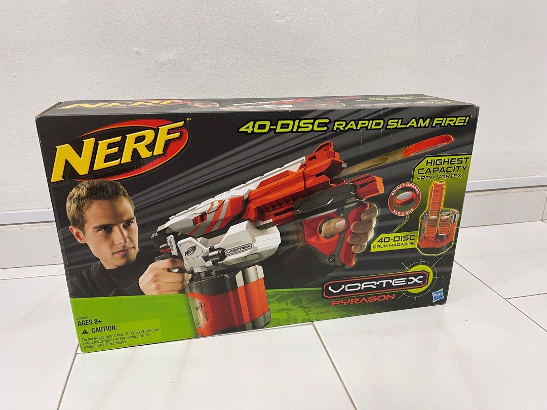 nerf vortex pyragon blaster