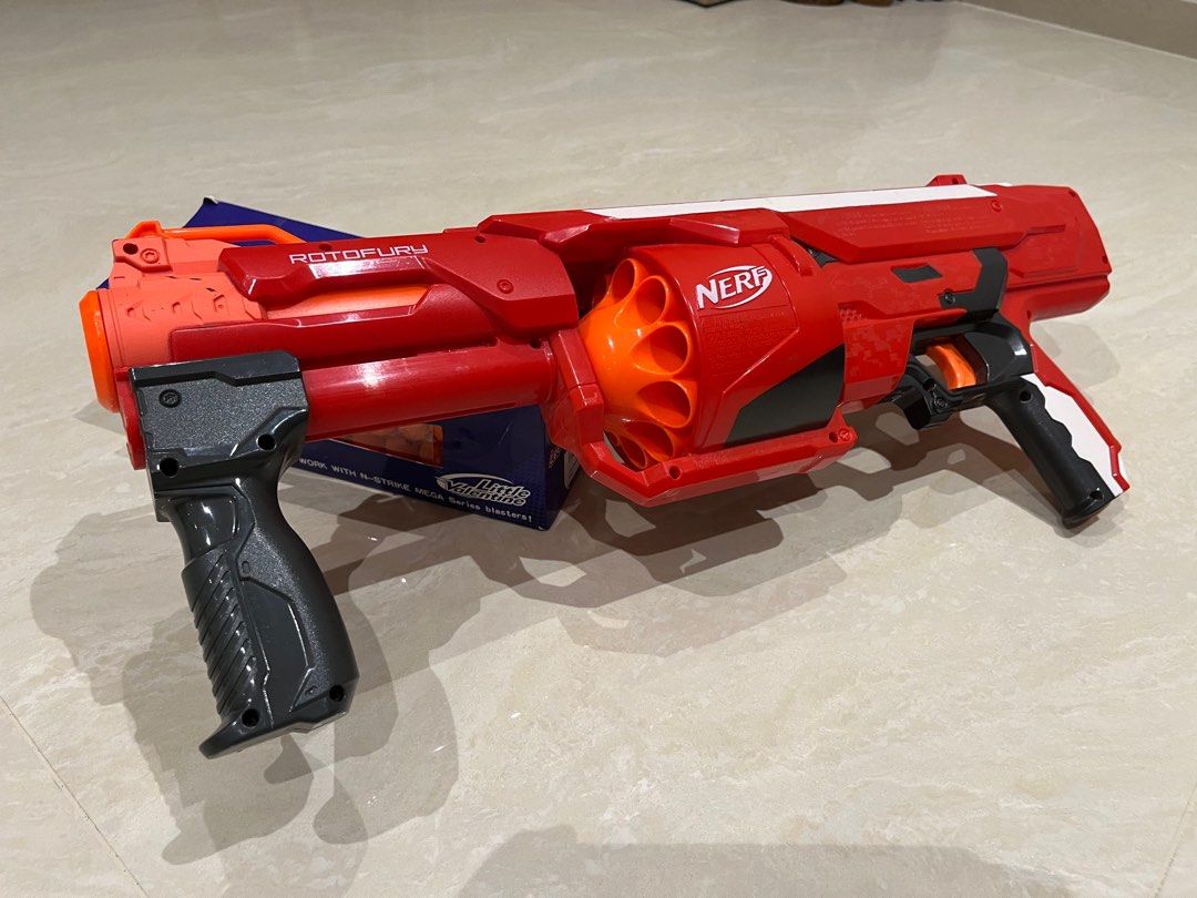 Nerf Gun-Rotorfury, Hobbies & Toys, Toys & Games on Carousell