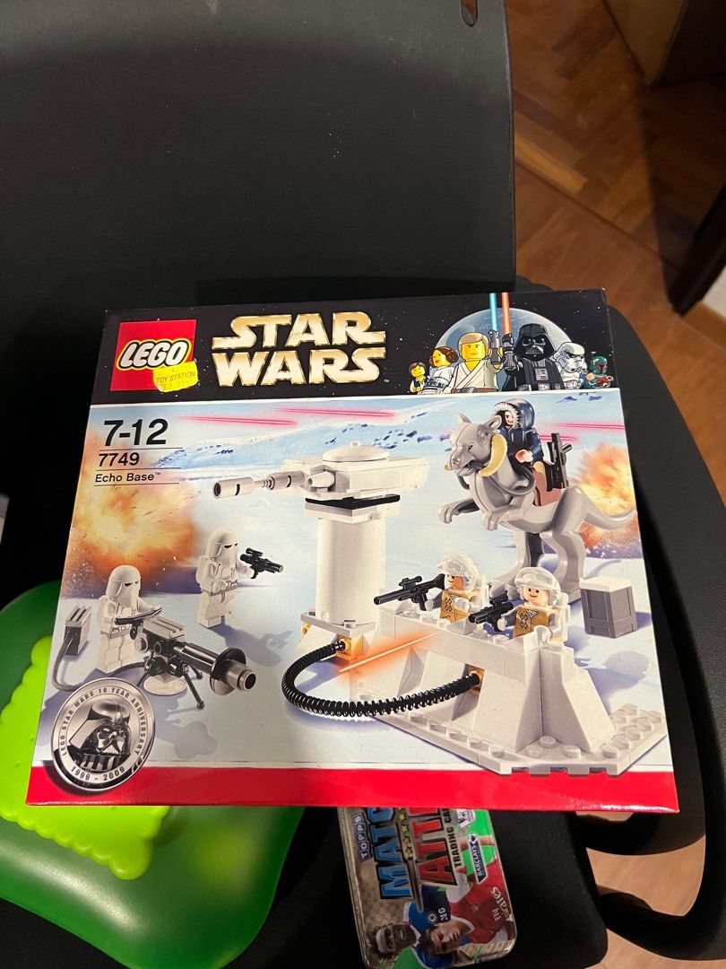 NEW Lego 7749 Star Wars Echo Base FACTORY SEALED Han Solo Tauntaun ...