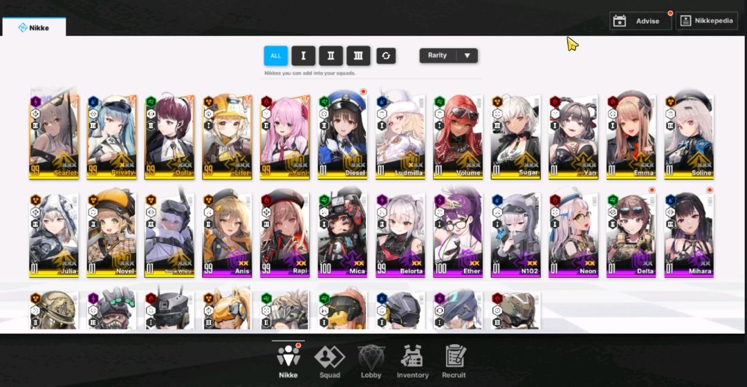 Nikke SEA END GAME SCARLET LITER DOLLA LUDMILLA VOLUME NOVEL YUNI ACCOUNT, Video Gaming, Gaming ...