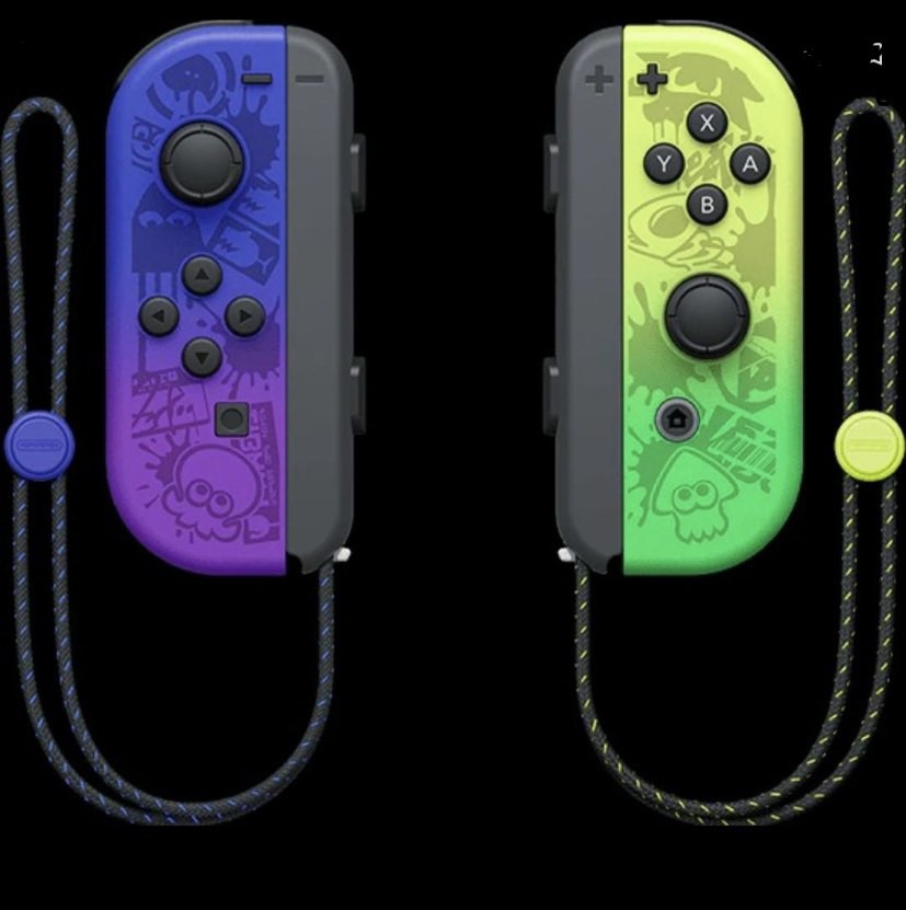 Nintendo switch splatoon 手把 手制 controller joy con, 電子遊戲, 遊戲機配件, 手掣 ...