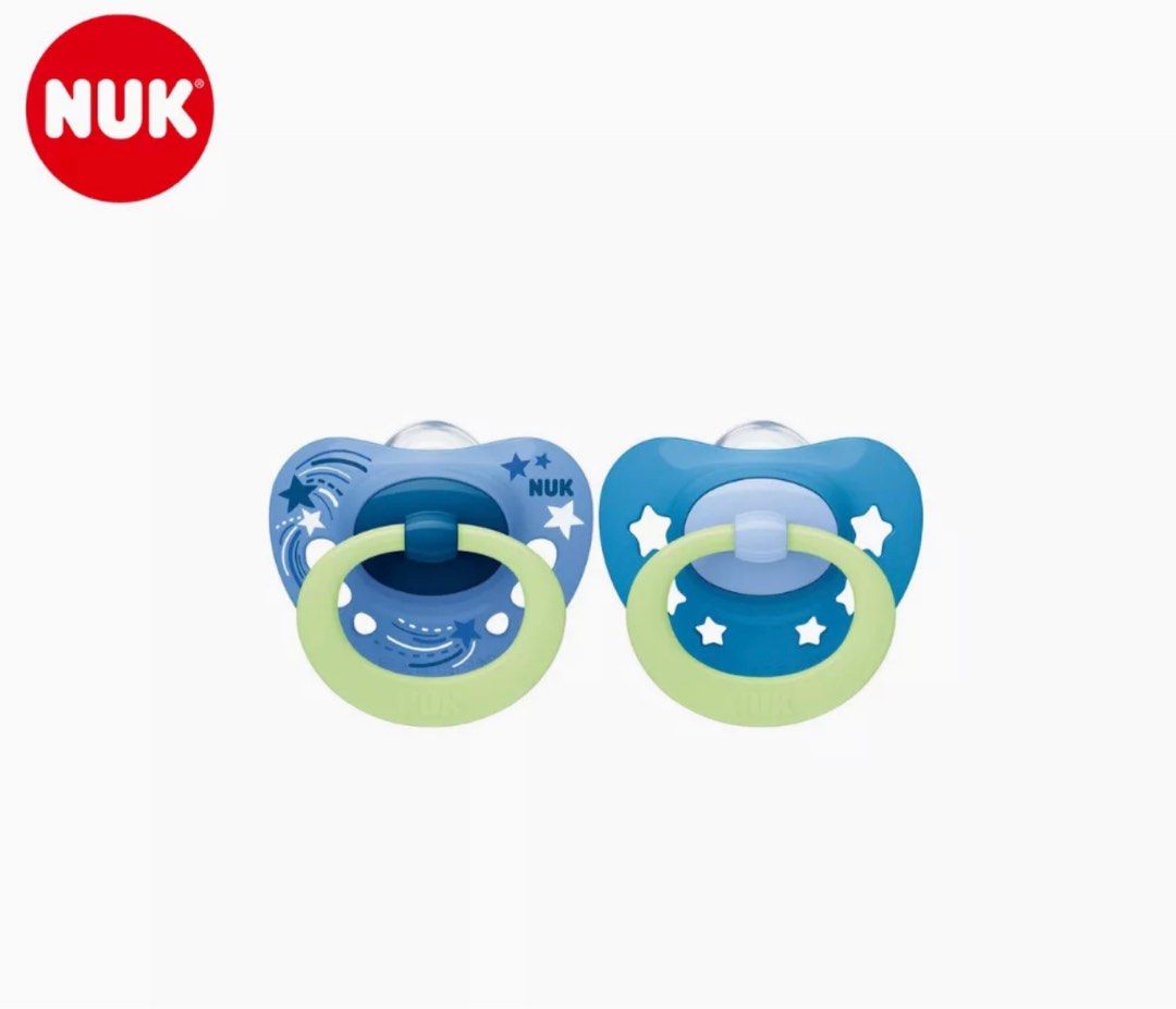 NUK GLOW IN THE DARK PACIFIER, Babies & Kids, Nursing & Feeding ...