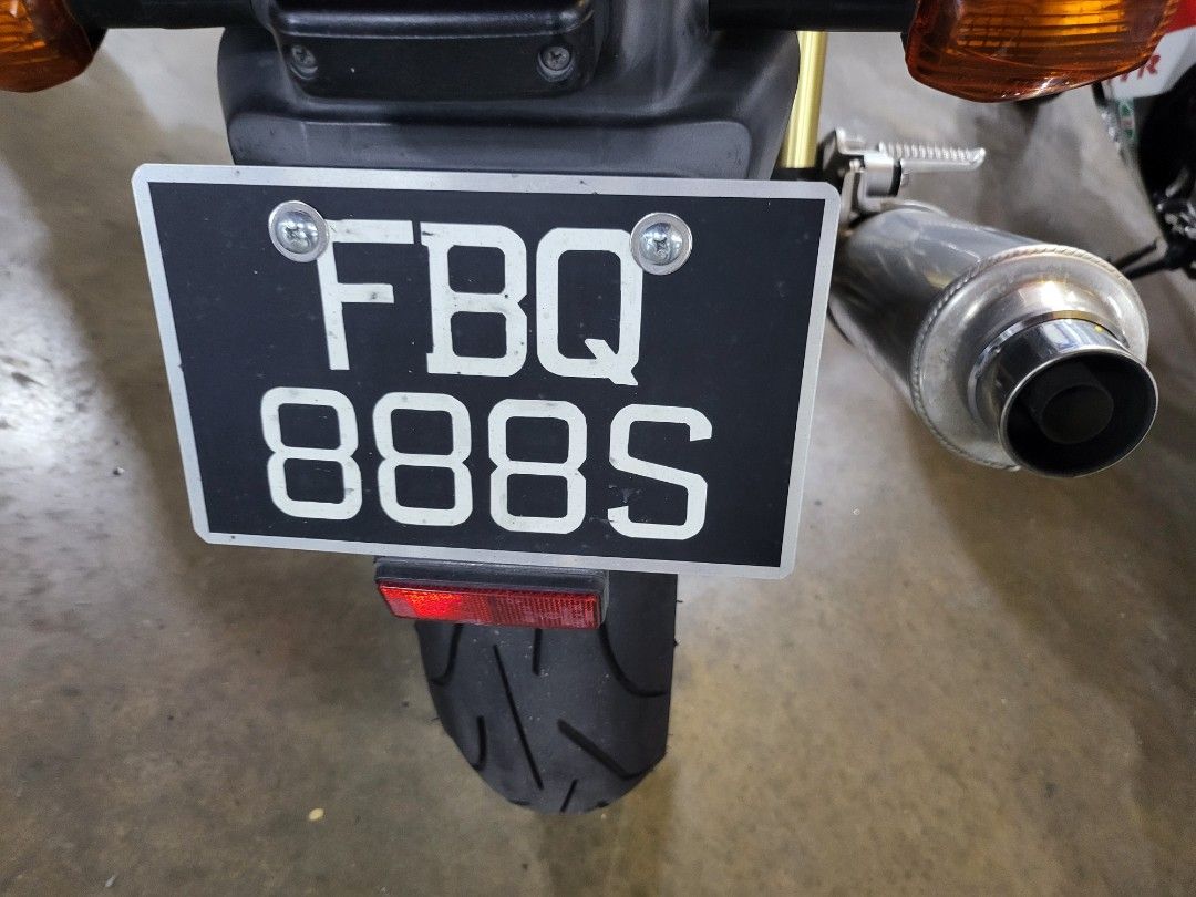 Number plate for sale, Motorcycles, Motorcycle Accessories on Carousell