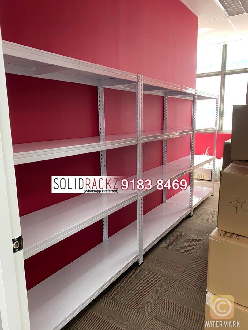 Office warehouse storage rack, Furniture & Home Living, Furniture ...