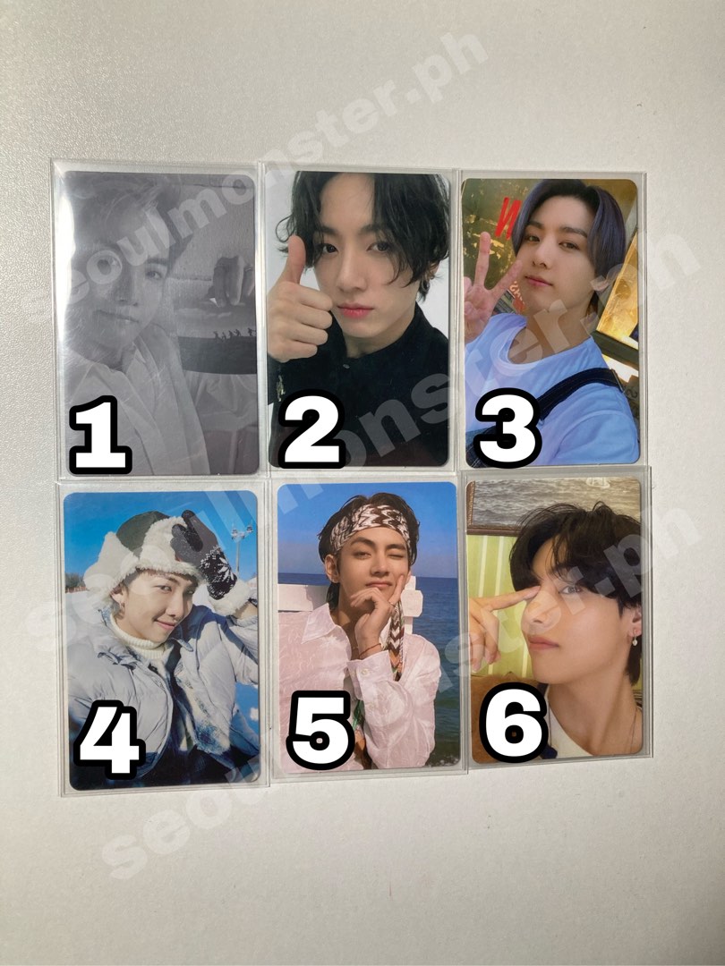 OFFICIAL BTS PHOTOCARDS, Hobbies & Toys, Memorabilia & Collectibles, K ...