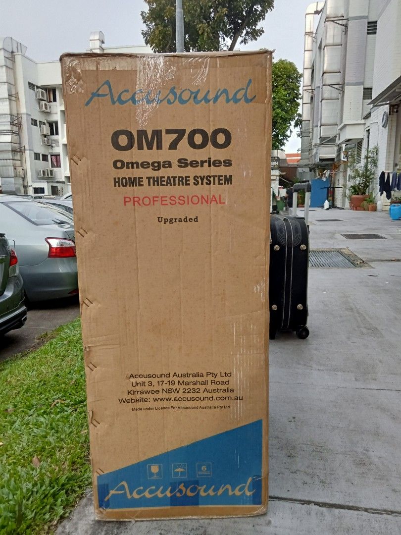 OM700 OMEGA SERIES HOME THEATER SYSTEM PROFESSIONAL, Audio, Soundbars ...