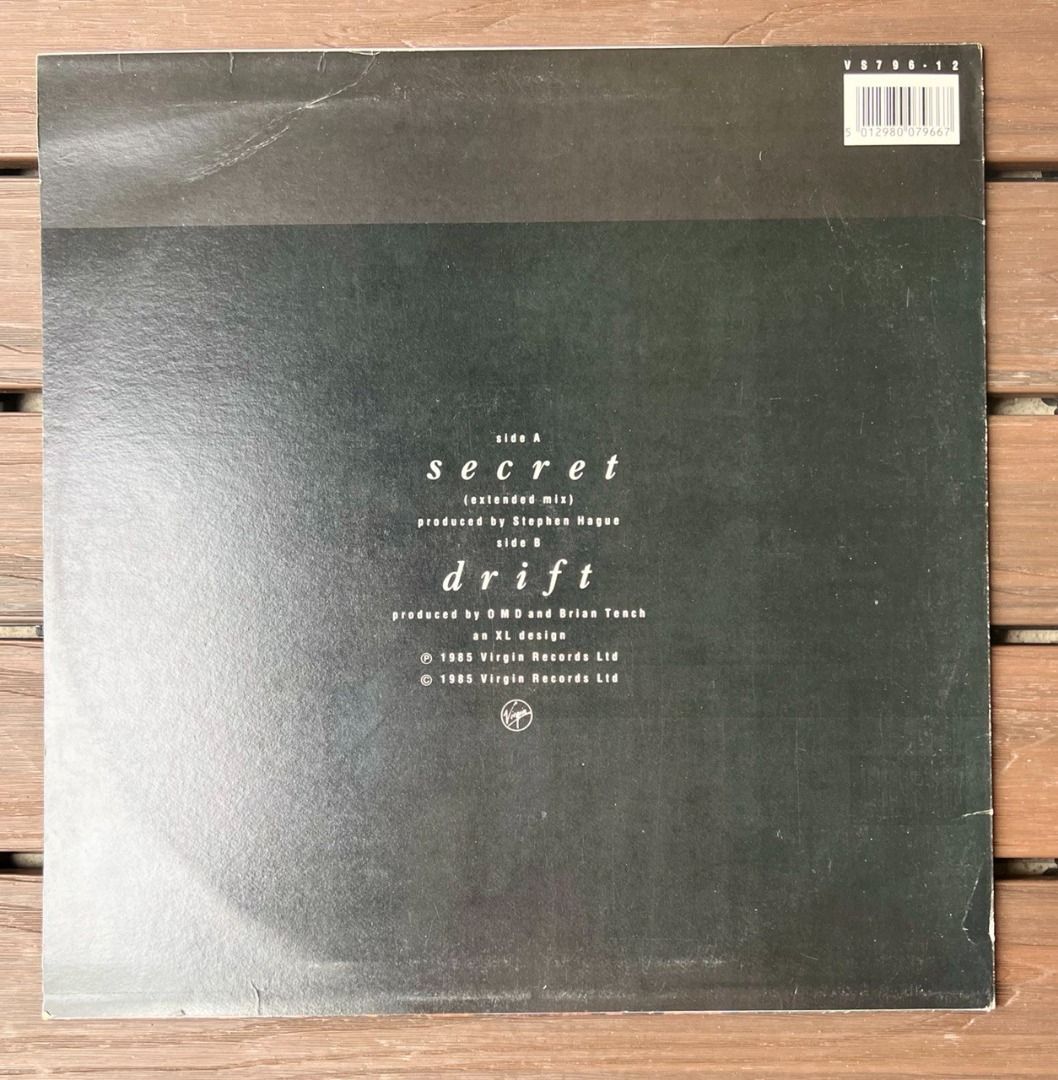 OMD - Secret 12" Extended Mix, Singles Vinyl, Australia Press, Hobbies ...