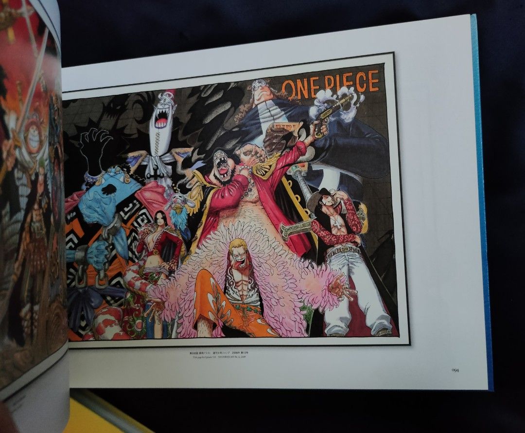 One Piece Official Exhibition Eternal Log + Adventure Log Set Artbook ...