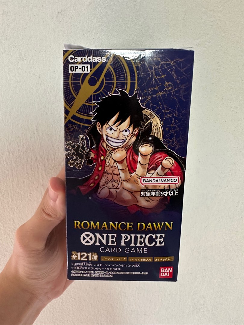 One Piece OP-01 Booster Box, Hobbies & Toys, Toys & Games on Carousell