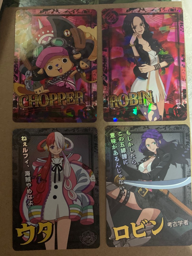 One Piece Red Film Card Collection, Hobbies & Toys, Toys & Games on ...